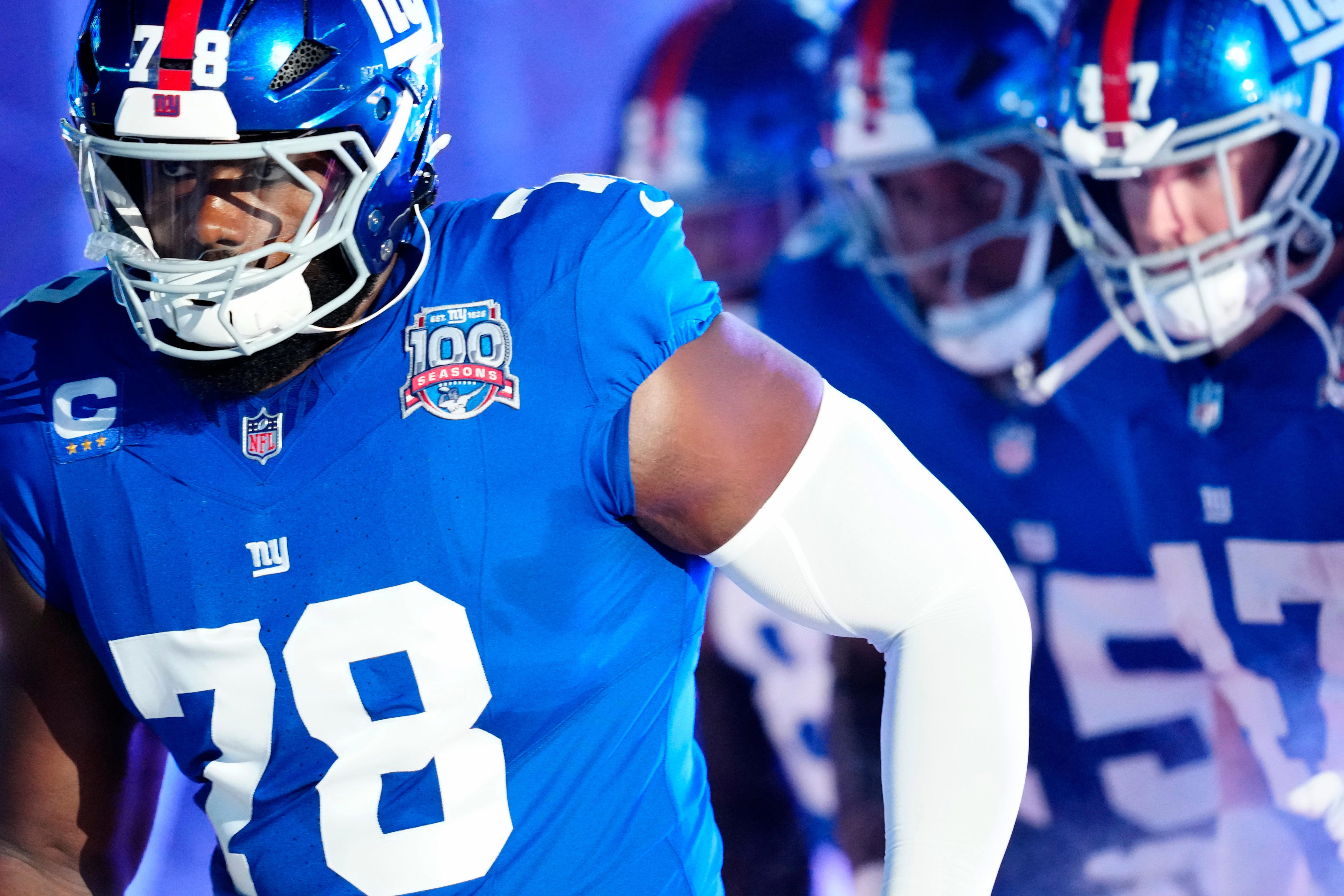 NY Giants injury updates: Andrew Thomas, Malik Nabers, Cam Skattebo ...