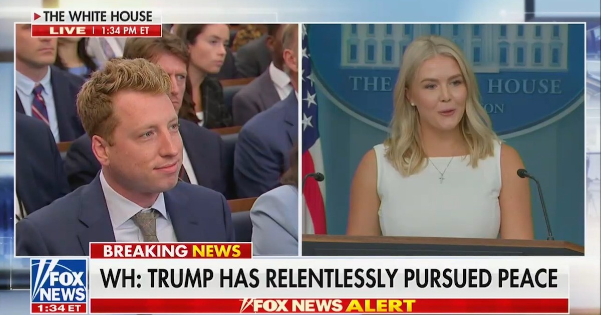 Karoline Leavitt Attacks Journalist at Briefing: ‘Only a Reporter From ...