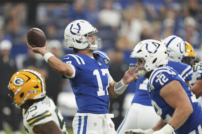 Colts name Daniel Jones the opening-day starting quarterback over ...