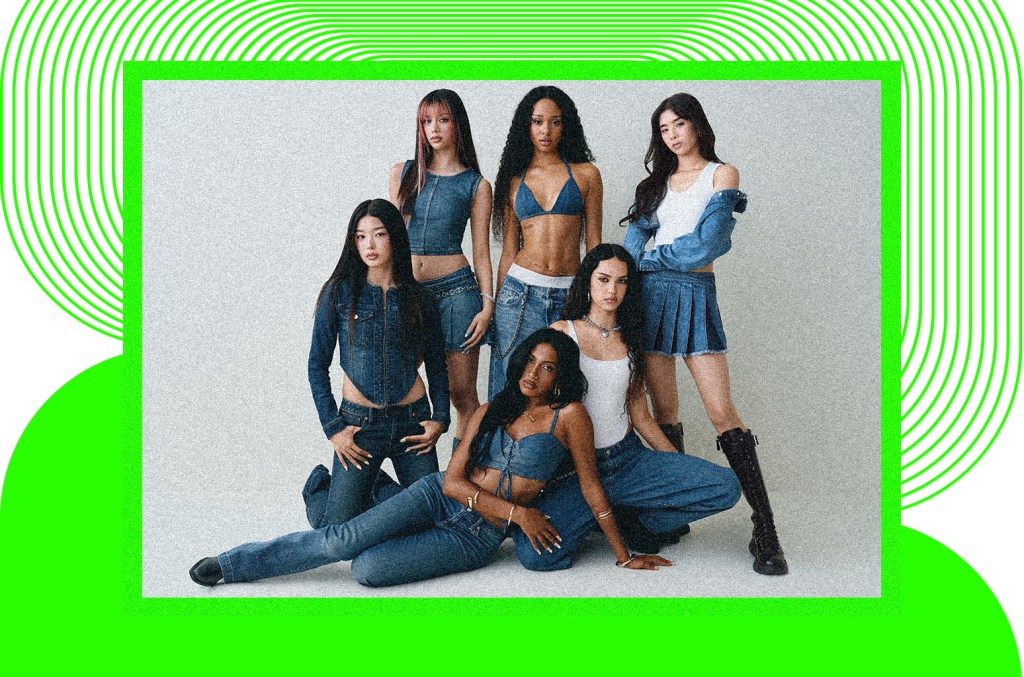 KATSEYE Talks New Gap Campaign and ‘Insane' Lollapalooza Performance: ‘We Didn't Think Anyone ...