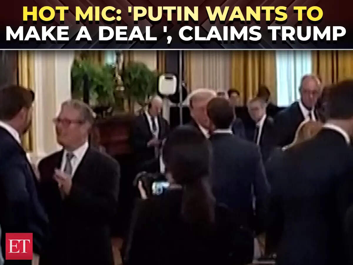 'As crazy as it sounds’: Trump’s hot mic on Putin 'wants to make a deal ...