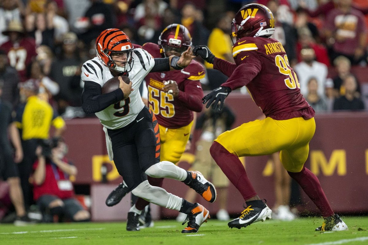 NFL preseason: Cincinnati Bengals defeat Washington Commanders