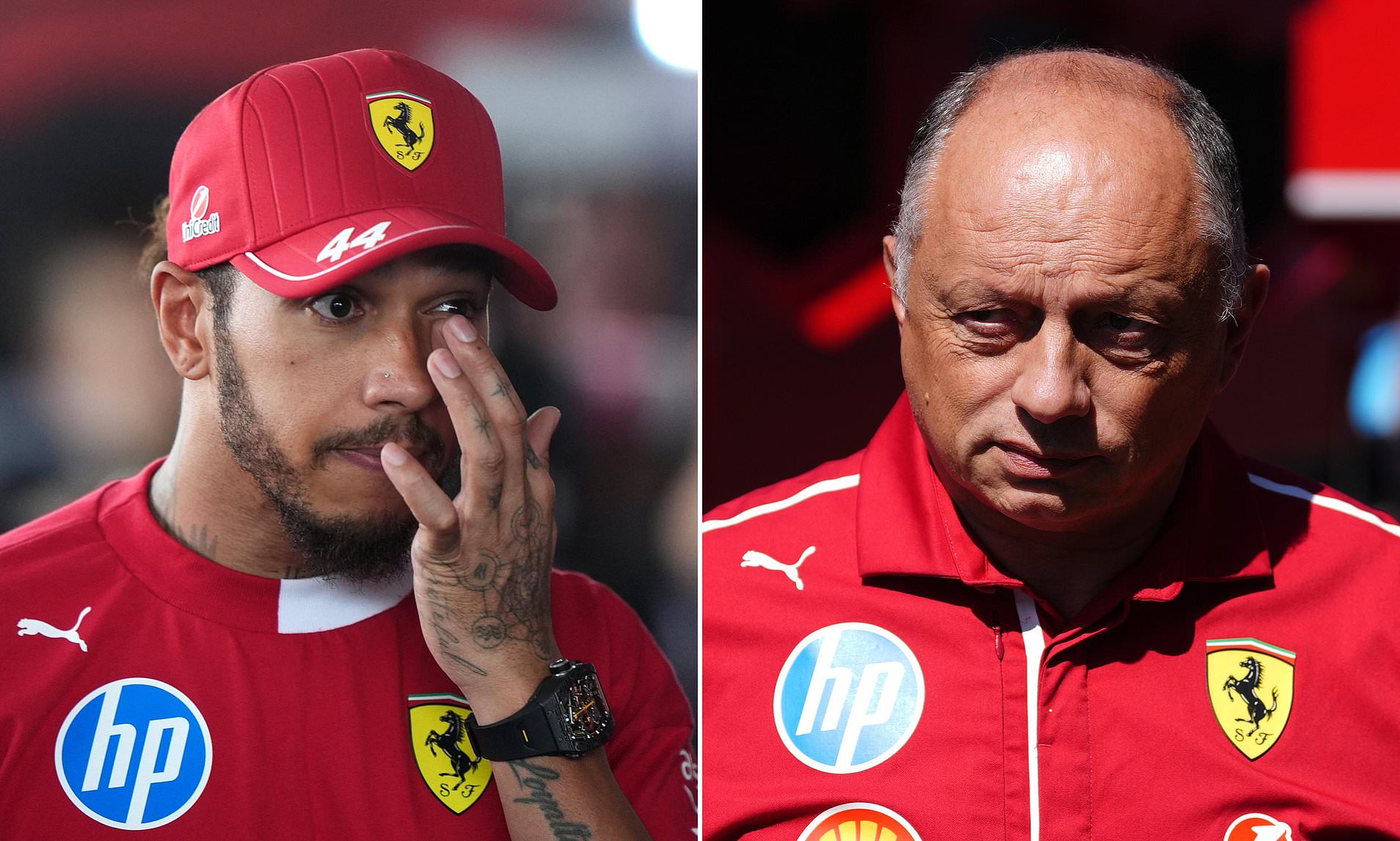 Ferrari chief tells Lewis Hamilton to 'stay calm' as he warns public ...