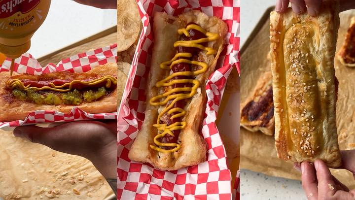 How to Make a Puff Pastry Hot Dog