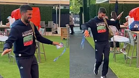 US Open 2025: Novak Djokovic Delights Fans With Playful Dance Moment At ...