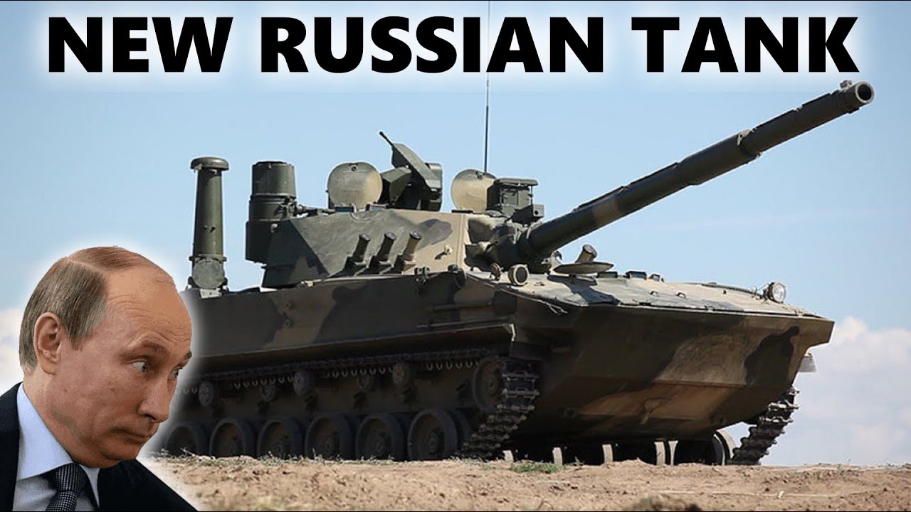 New Russian Tank - Sprut-SDM1 Light Tank