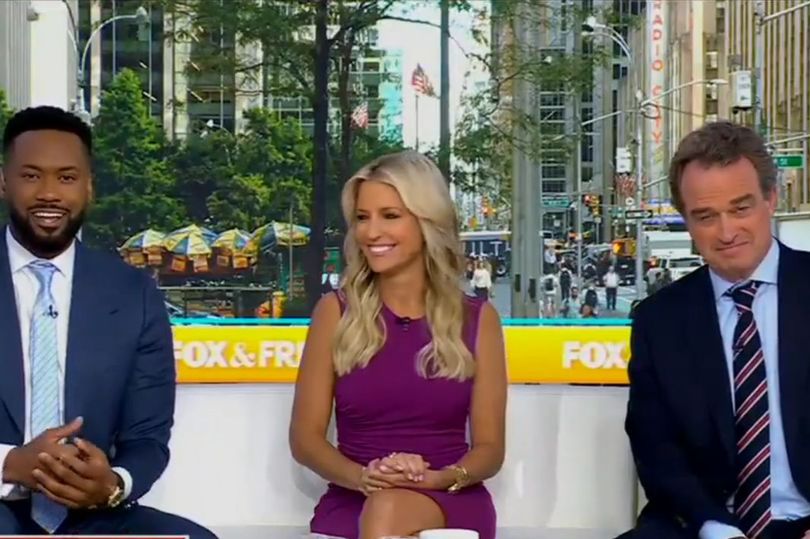 Awkward Fox News moment as Donald Trump mentions host's romance
