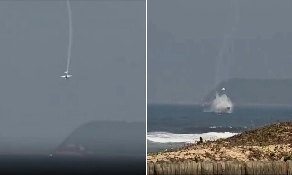 Veteran Pilot Loses Control Of Plane And Crashes Into Sea