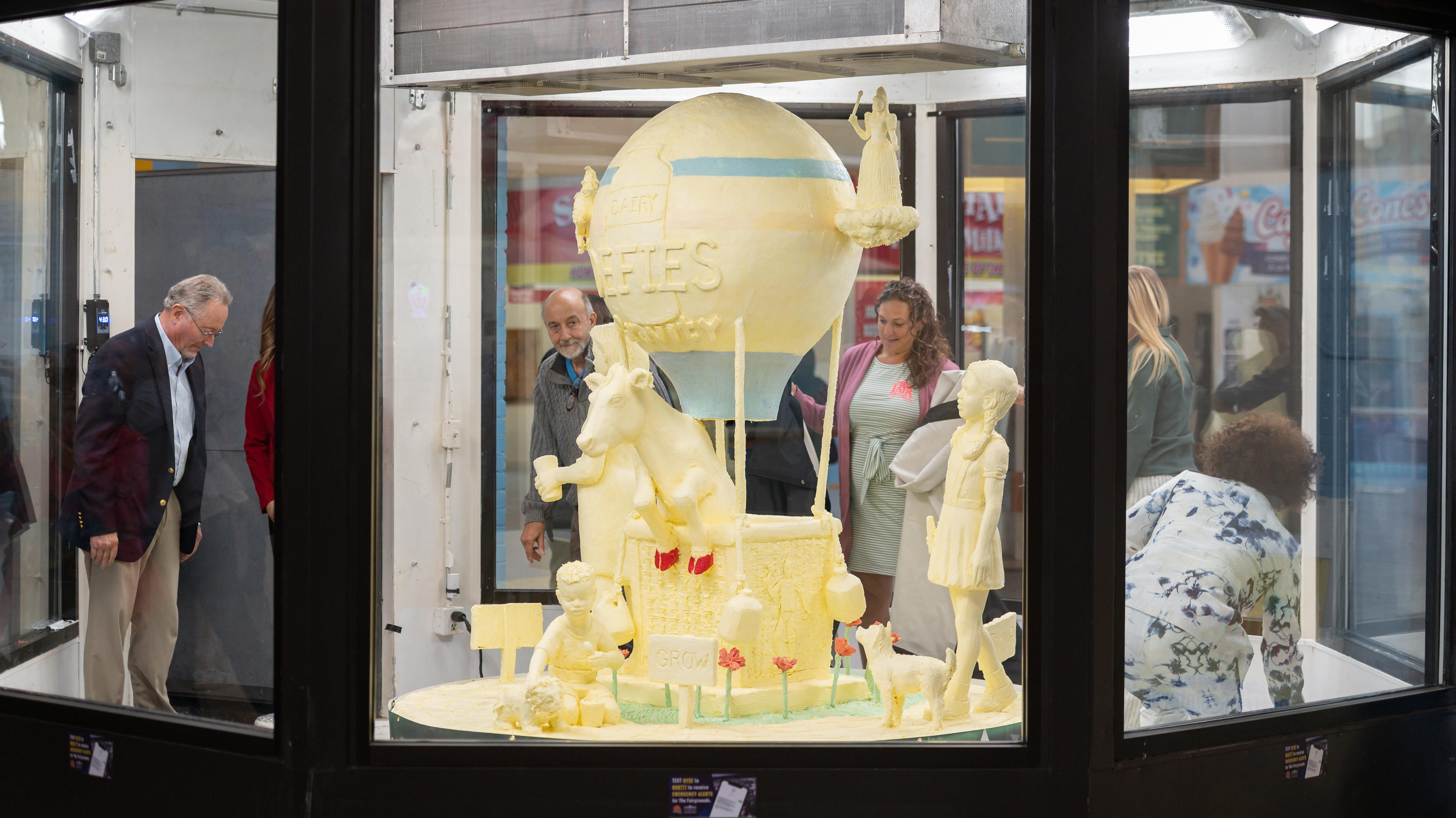 New York State Fair butter sculpture unveiled with Oz theme