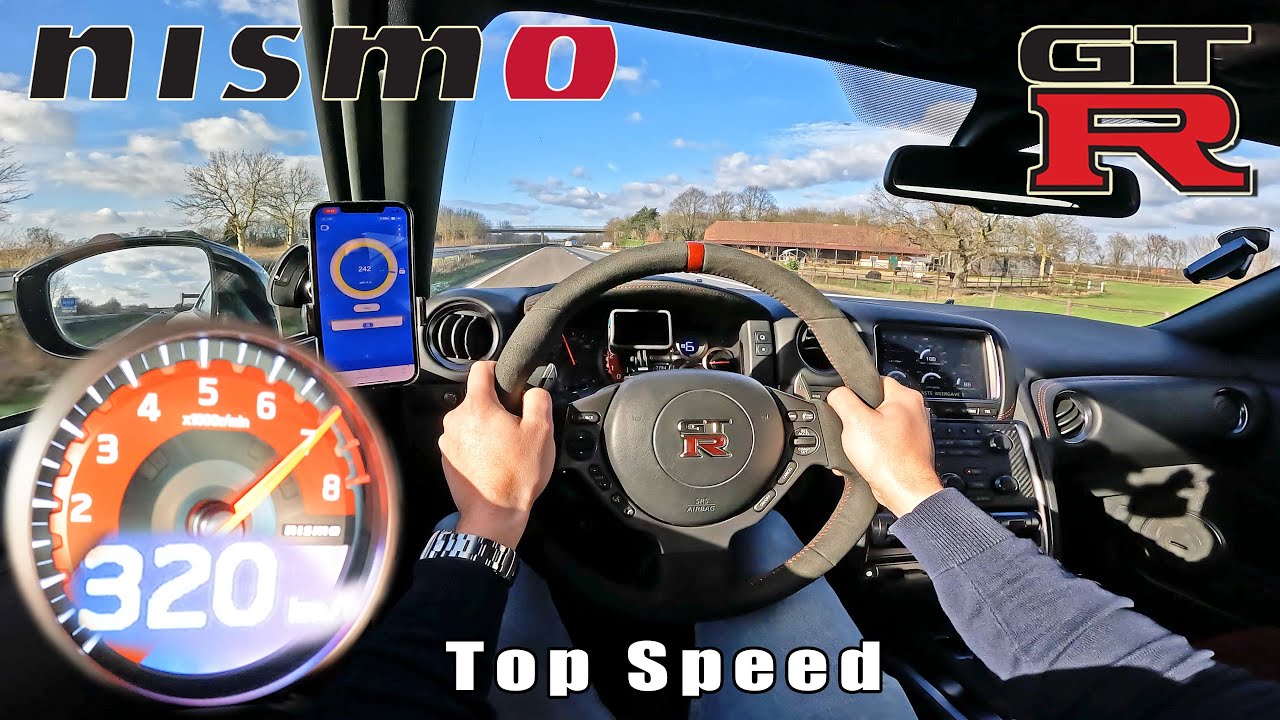 600HP Nissan GT-R NISMO Autobahn