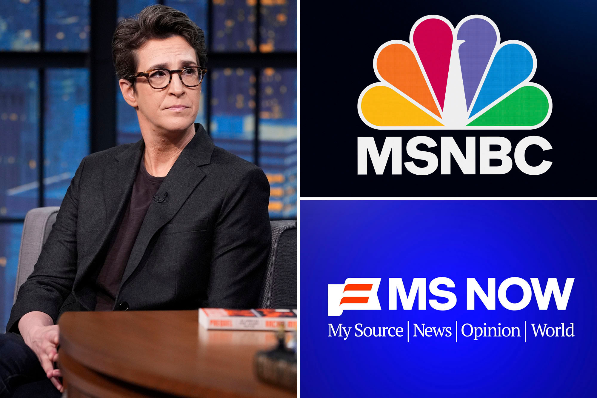 Rachel Maddow insists MSNBC rebrand will ‘be better’ after clipping ...