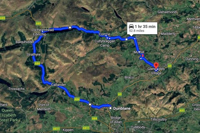 Scots villagers face 'nightmare' as lorry drivers ignore roadwork ...