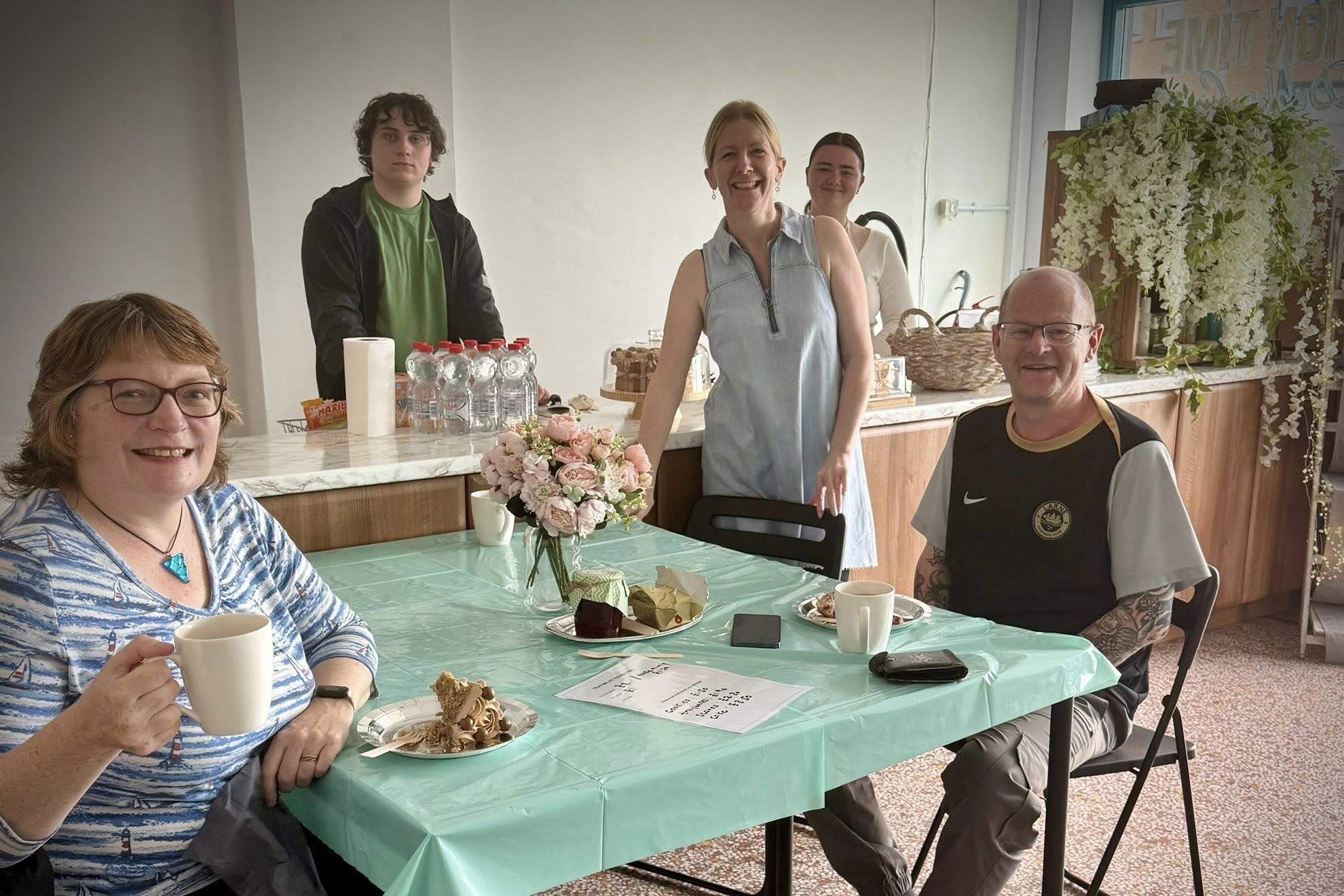Student-led pop-up café at Chester Avenue, Whitehead