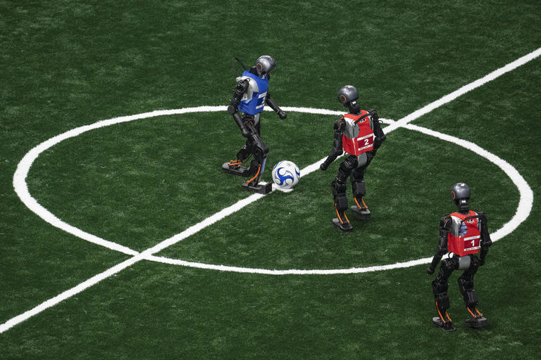 In another AI push, China holds the world's first sports event for ...