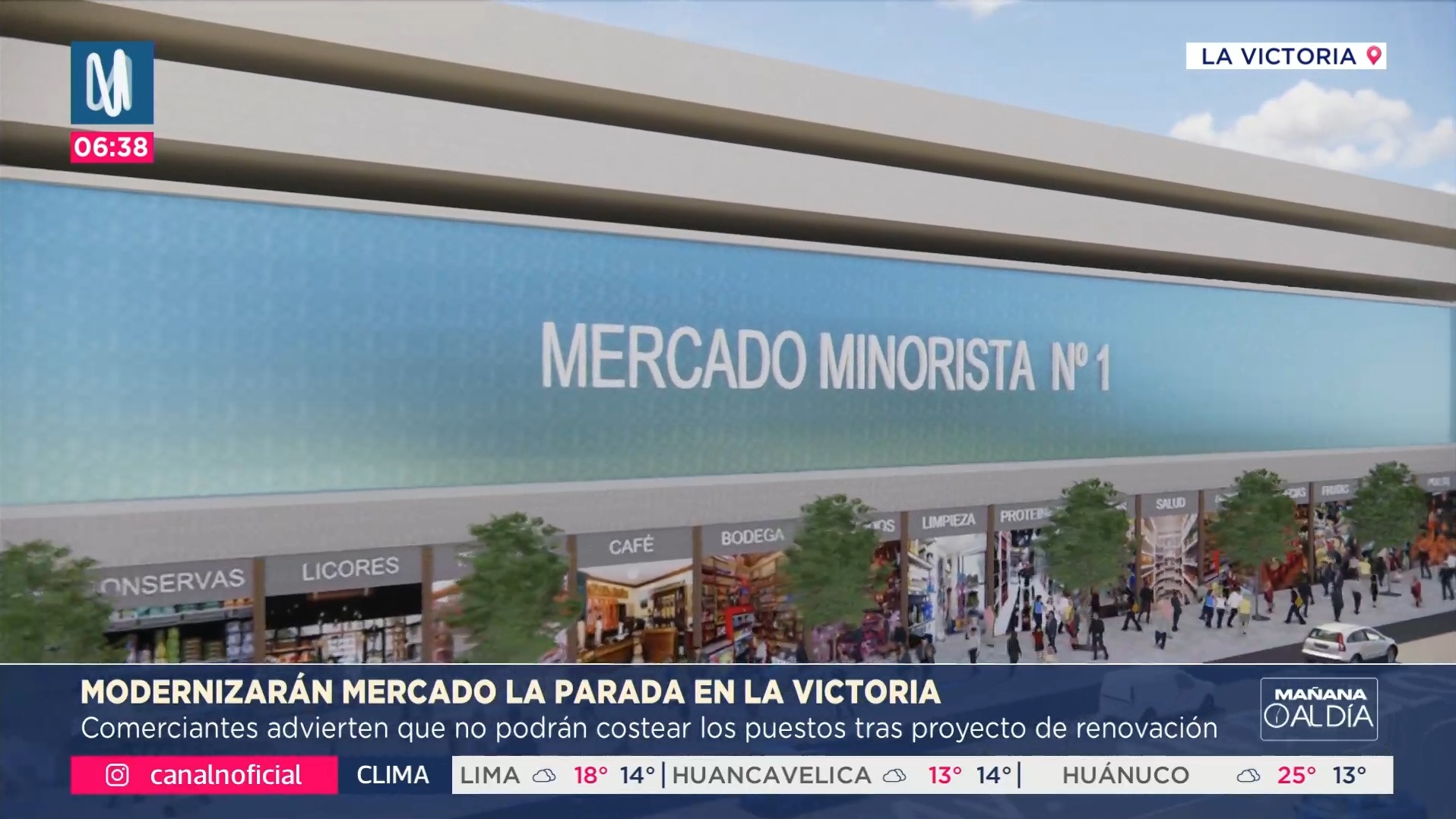 La Victoria: Municipio de Lima modernizará el mercado La Parada