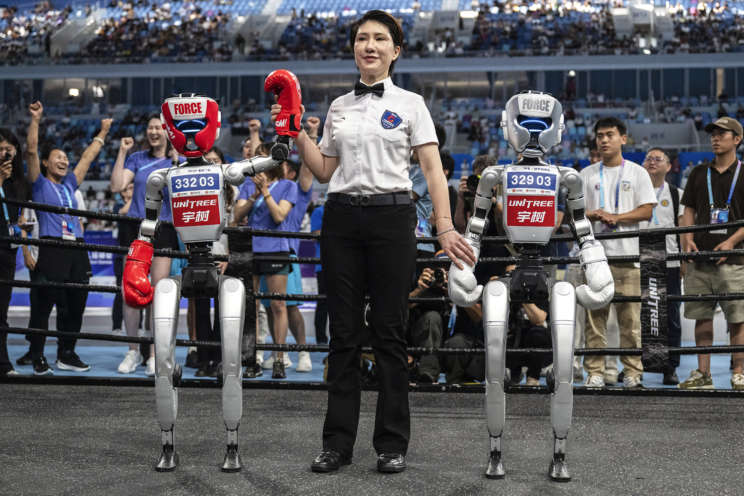 In another AI push, China holds the world's first sports event for ...