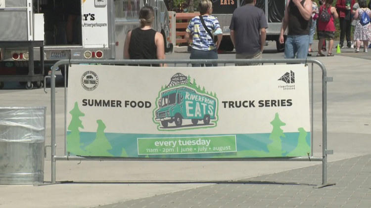 Tuesday, August 19, is the final day of Riverfront Eats in Riverfront Park