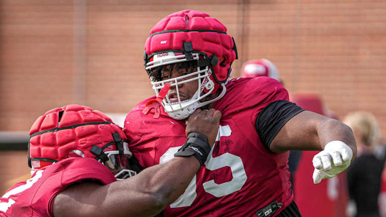 One Razorbacks lineman may have developed enough to contribute