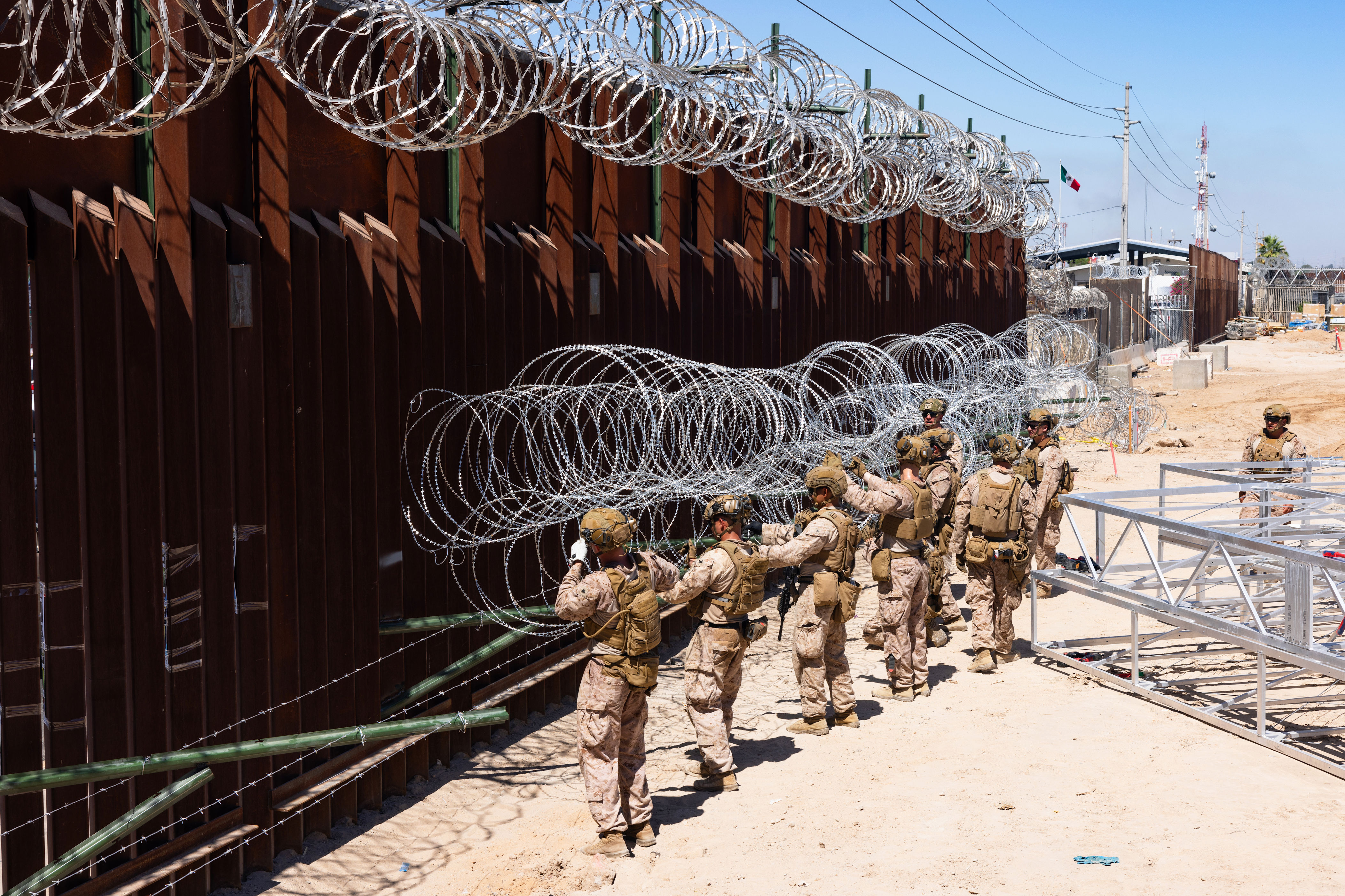 Marines now eligible for Mexican border defense medal