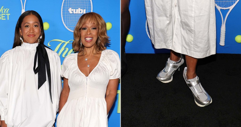 Gayle King Steps Into the Sneaker-heel Boom With Sneex's Silver Tepper ...