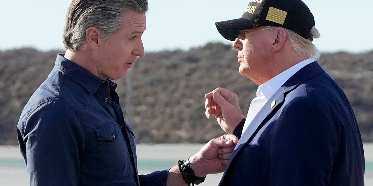 Gavin Newsom Is Talking Like Trump — And It's Infuriating The Right