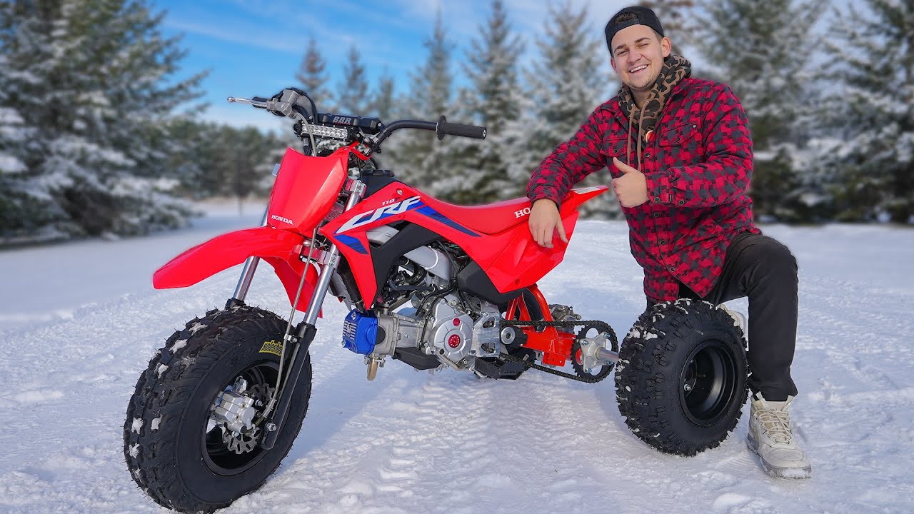 New CRF 110 Three Wheeler! 💥