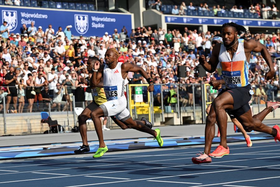 Olympic sprint champion Noah Lyles ‘super excited’ about racing toward ...
