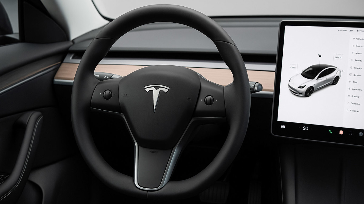 Tesla Model 3 gets its turn-signal stalks back—in China