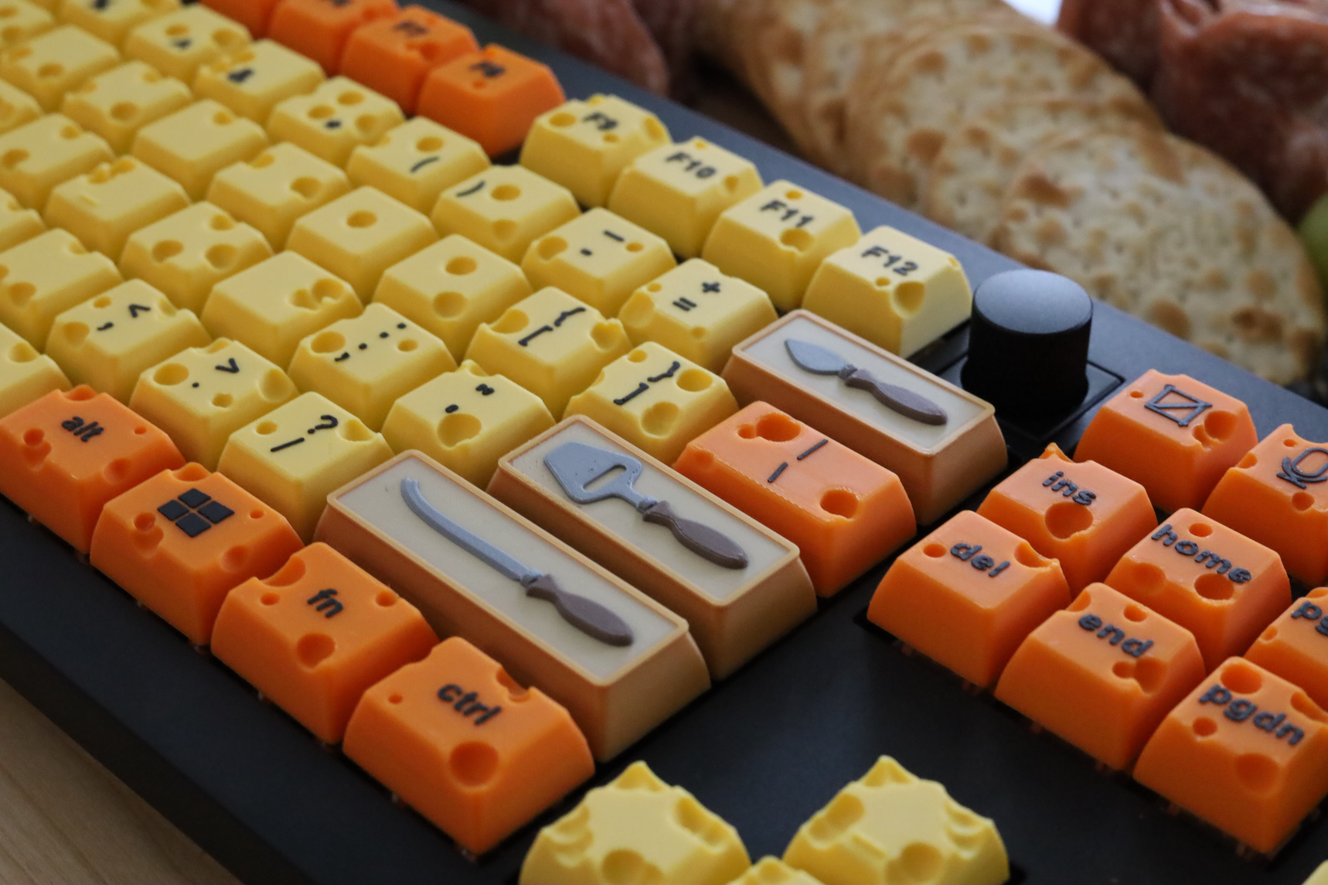 Dit toetsenbord is een must-have voor kaasliefhebbers