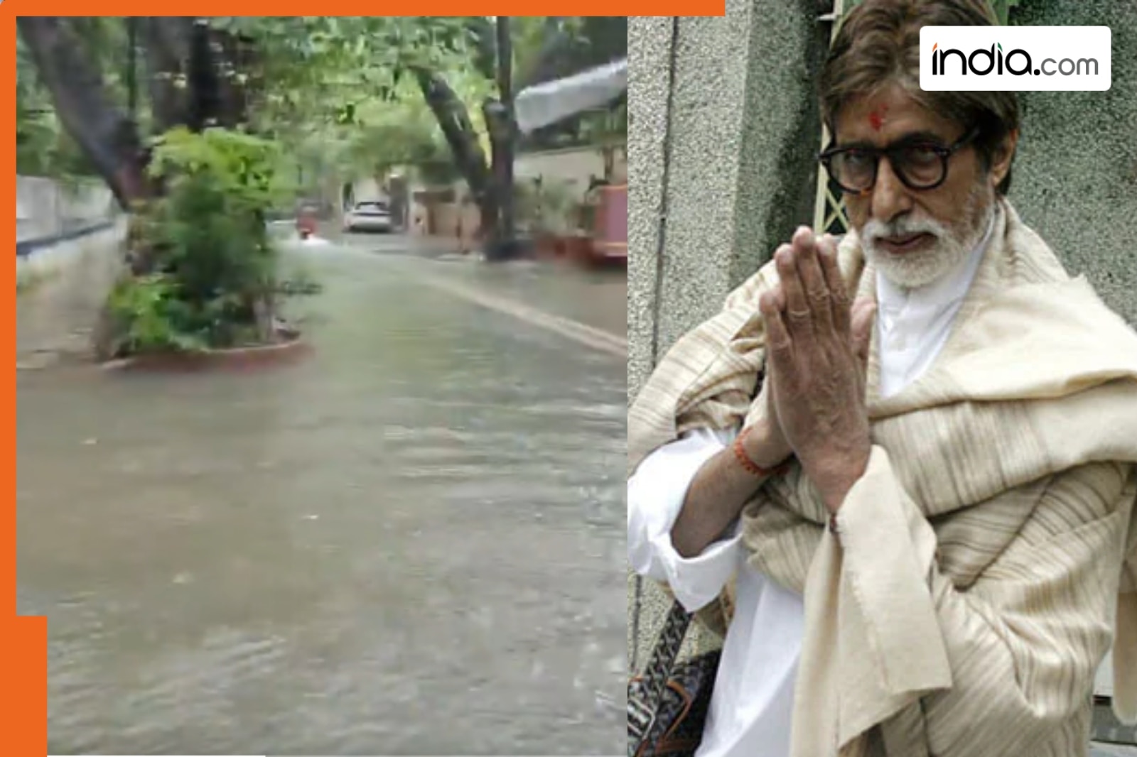 Mumbai rains: Amitabh Bachchan's bungalow ‘Prateeksha’ flooded - Video goes viral