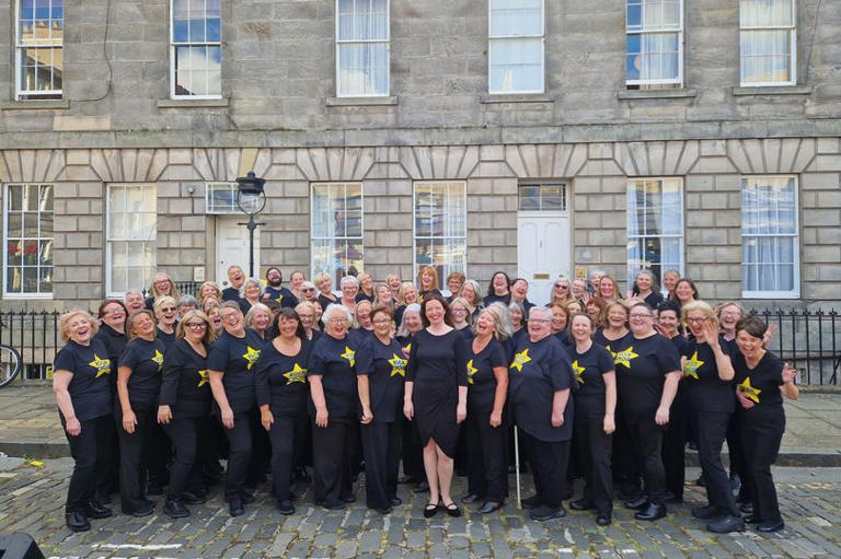 Hamilton Rock Choir hit high notes at Edinburgh festival