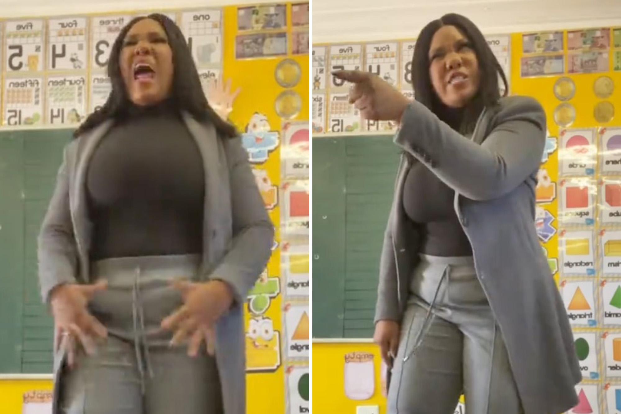 First grade teacher goes viral for ‘private parts’ song teaching kids ...