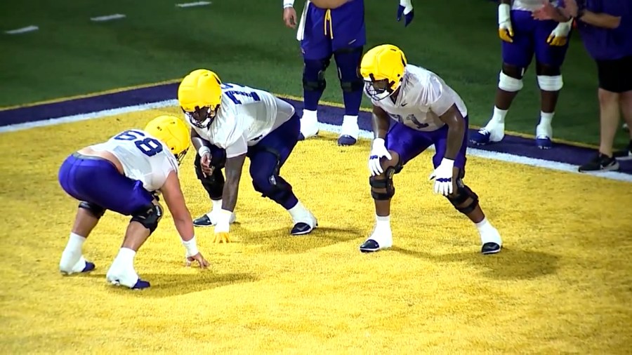 Brian Kelly: Tyree Adams will be LSU’s starting left tackle