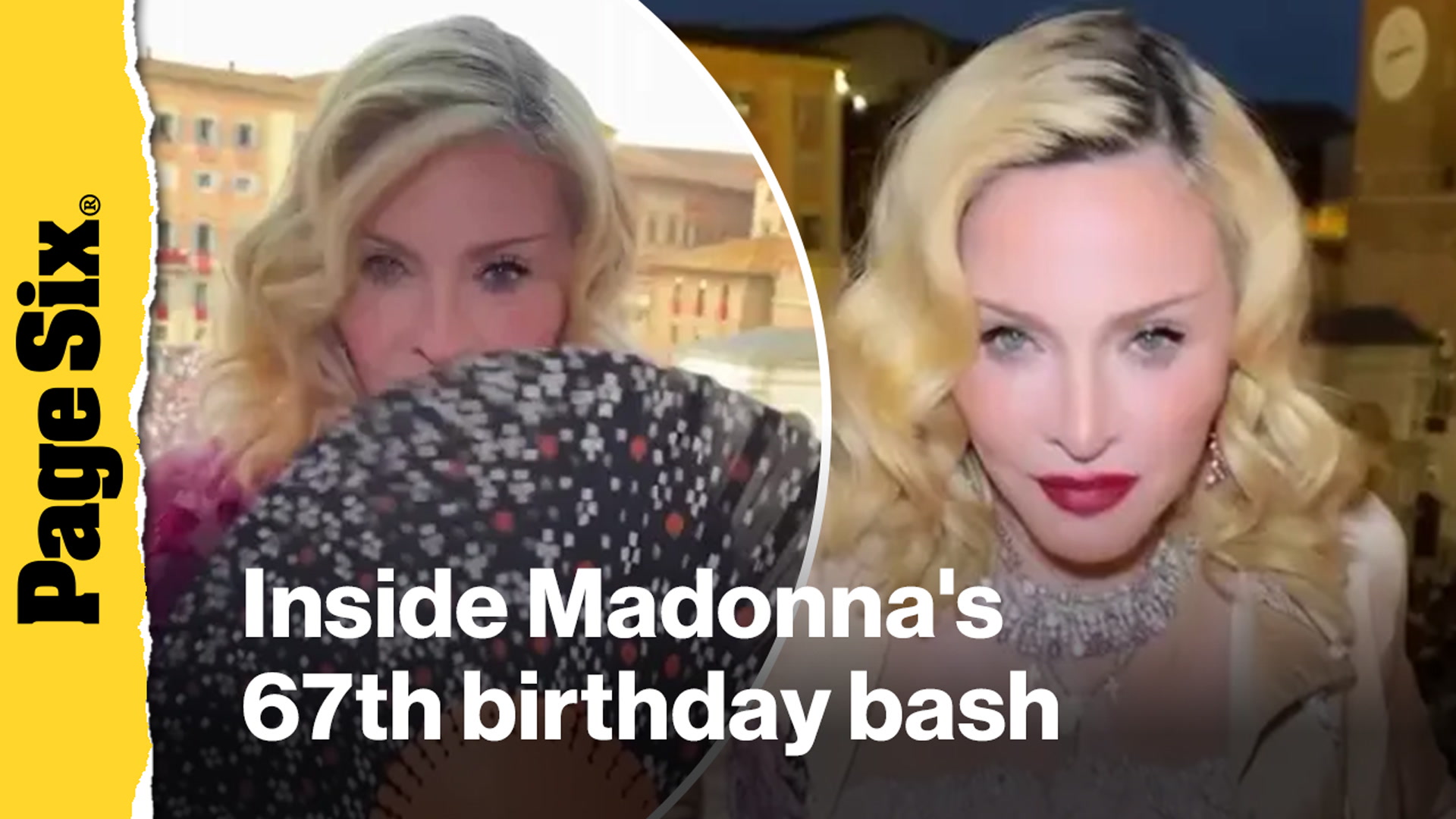 Inside Madonna's 67th birthday bash with boyfriend Akeem Morris, 29 ...