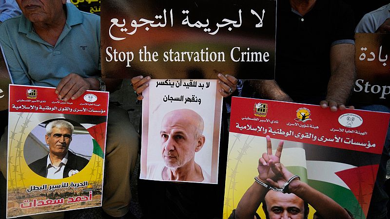 Protest erupts in Ramallah in support of Palestinian leader Marwan ...