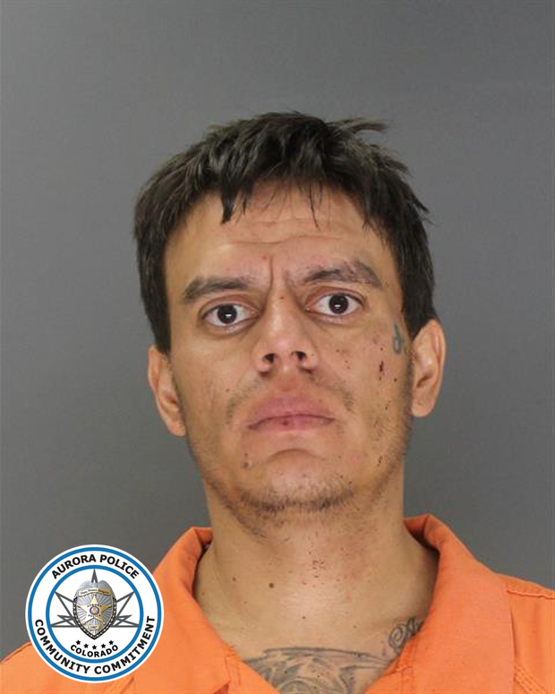 Aurora police crash into patrol vehicle on purpose to stop suspect accused of stealing that vehicle