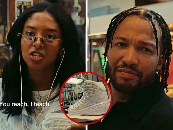 Natalia Bryant Stars In New Kobe Sneaker Commercial With Jalen Brunson