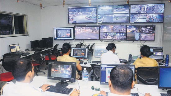 Over 5,450 CCTV cameras integrated under unified control room