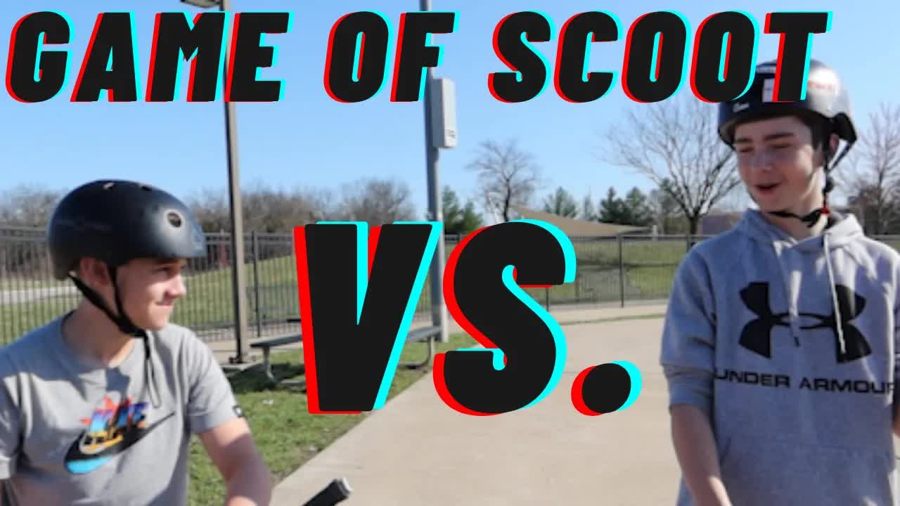 World's most insane game of scoot! (Game of scoot at YAP skatepark)