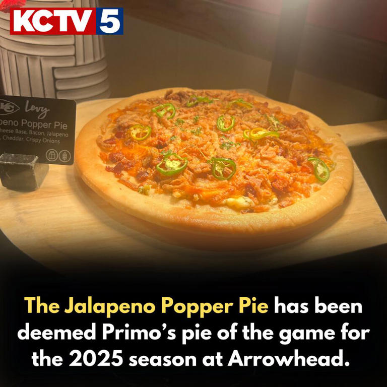 Chiefs unveil new eats and merch at Arrowhead Stadium for 2025 season