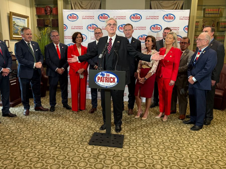 ‘I’m all in’: Lt. Gov. Dan Patrick announces 2026 reelection campaign