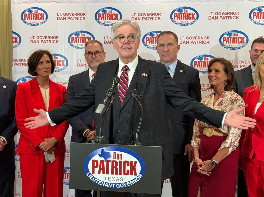‘I’m all in’: Lt. Gov. Dan Patrick announces 2026 reelection campaign