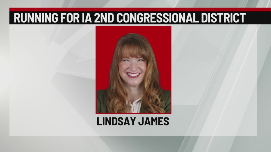 State Rep. Lindsay James announces IA-02 Congressional district campaign