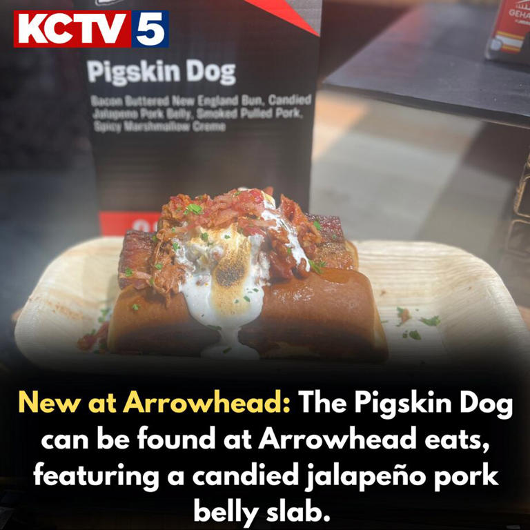 Chiefs unveil new eats and merch at Arrowhead Stadium for 2025 season
