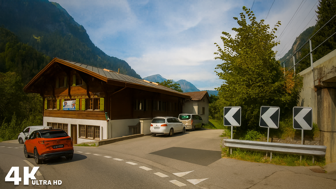 Grindelwald to Interlaken Road Trip in Switzerland (4K)
