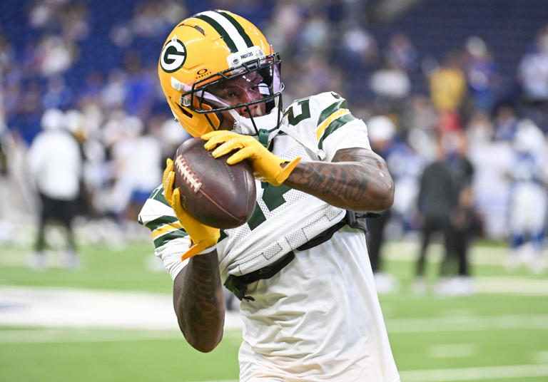 Watch: Packers rookie Matthew Golden catches bomb from Malik Willis at ...