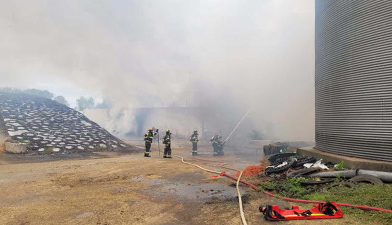 Barns, Tractors Destroyed In $500K Fire At Cold Springs Farm