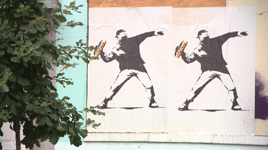 Man who threw Subway sandwich at law enforcement in DC becomes symbol ...