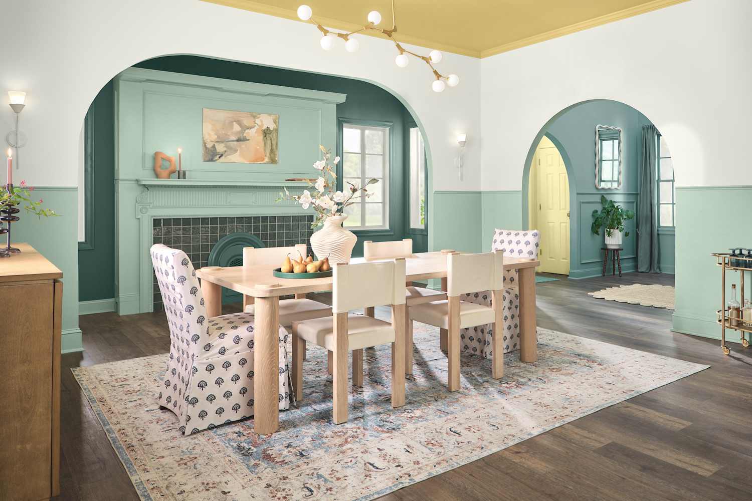 We Asked Color Pros to Create a Blue-Green Palette That Works Anywhere