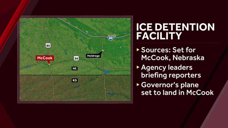 Nebraska governor announces agreement for new ICE detention facility